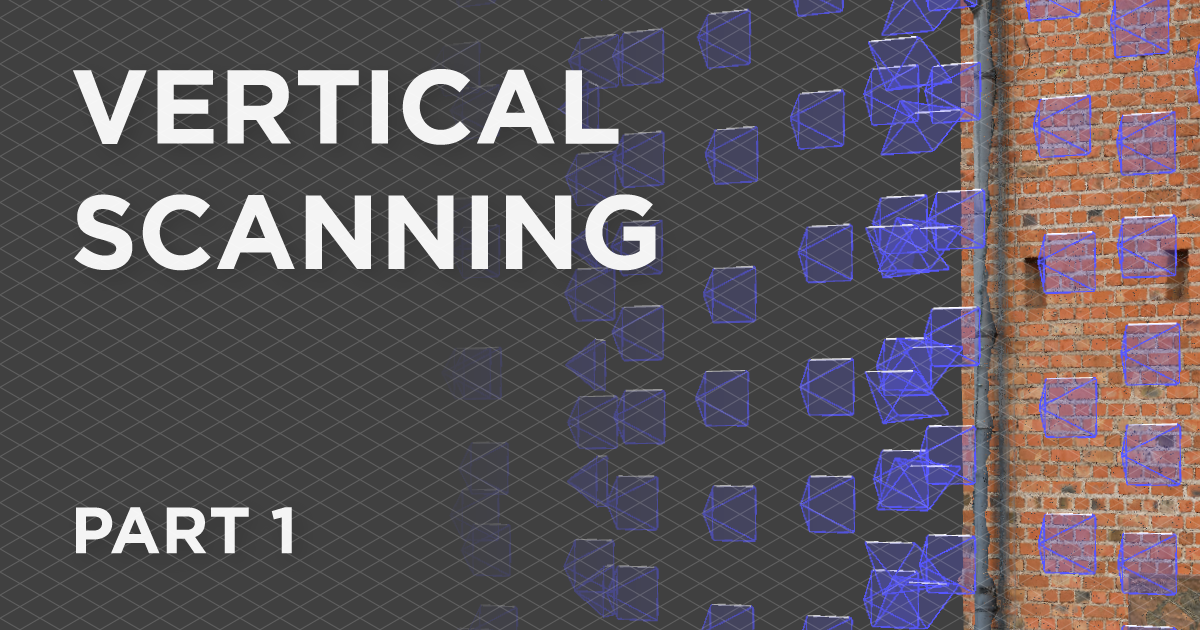 Vertical Photogrammetry Part 1 - Outdoor Walls