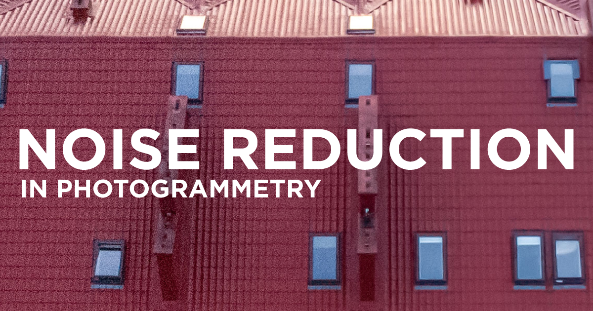 Noise Reduction for Photogrammetry Photos? AI vs Traditional