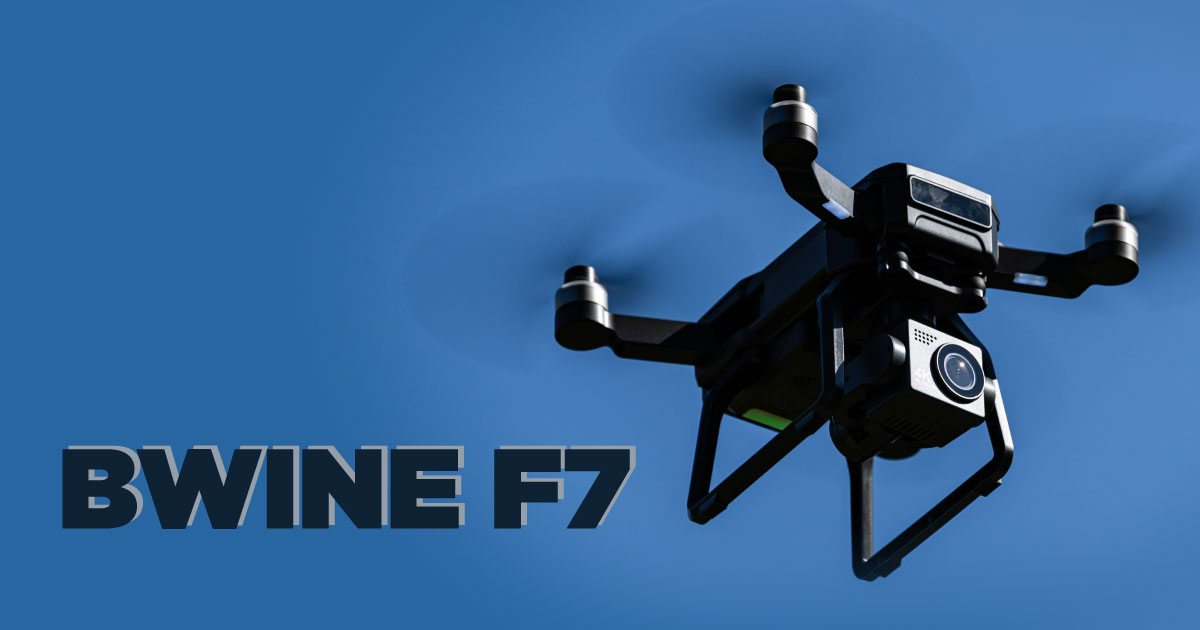 Bwine F7 Drone Review - Not Competition Yet