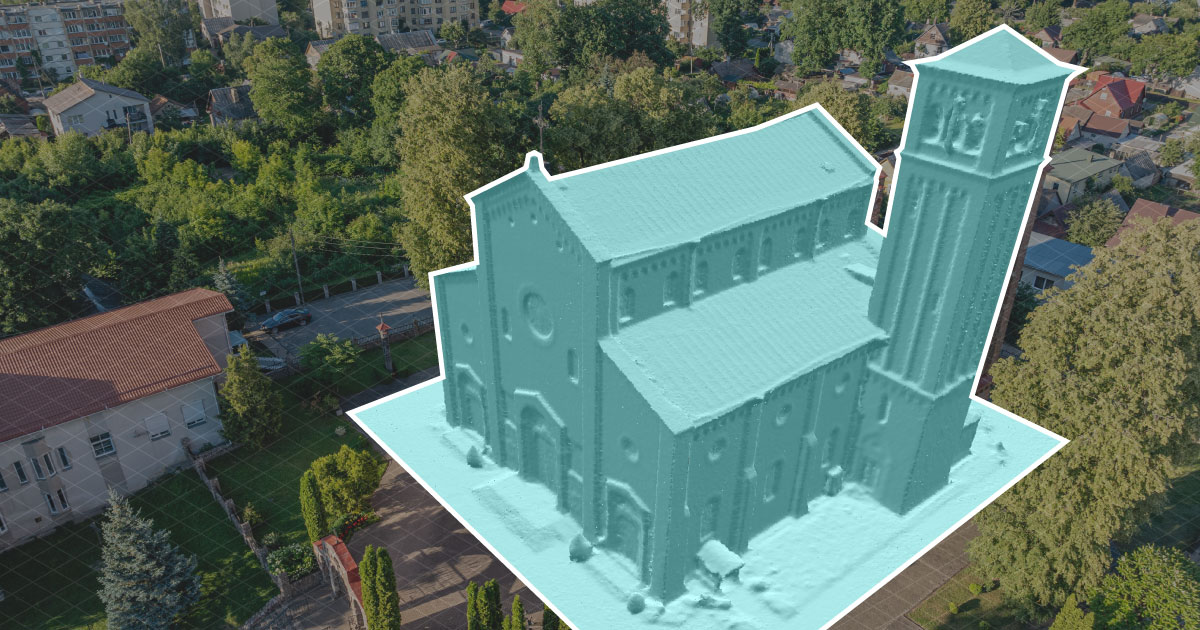 Different Perspective and Overlap in Aerial Photogrammetry