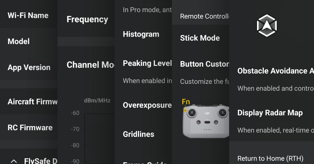 DJI Fly App Guide Part 2 - Advanced Drone Settings