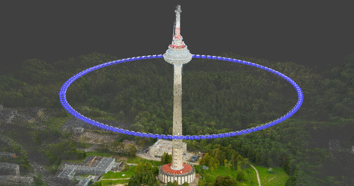 Pixpro Waypoints - 3X Camera Obits using DJI Air 3, Mavic 3 Pro