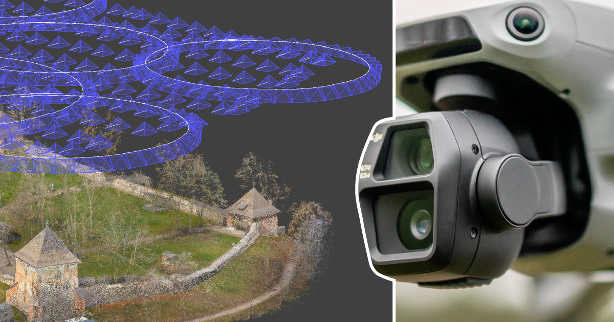 DJI Air 3S for Photogrammetry - Pixpro Waypoints Planner