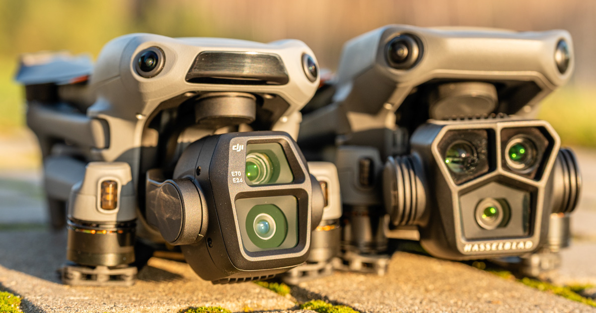 DJI Air 3S vs. DJI Mavic 3 Pro Drones - Best Flying Cameras