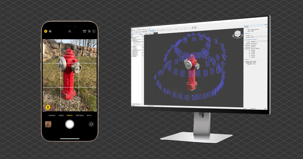 Classic 3D Photogrammetry With an iPhone 16 Pro Max
